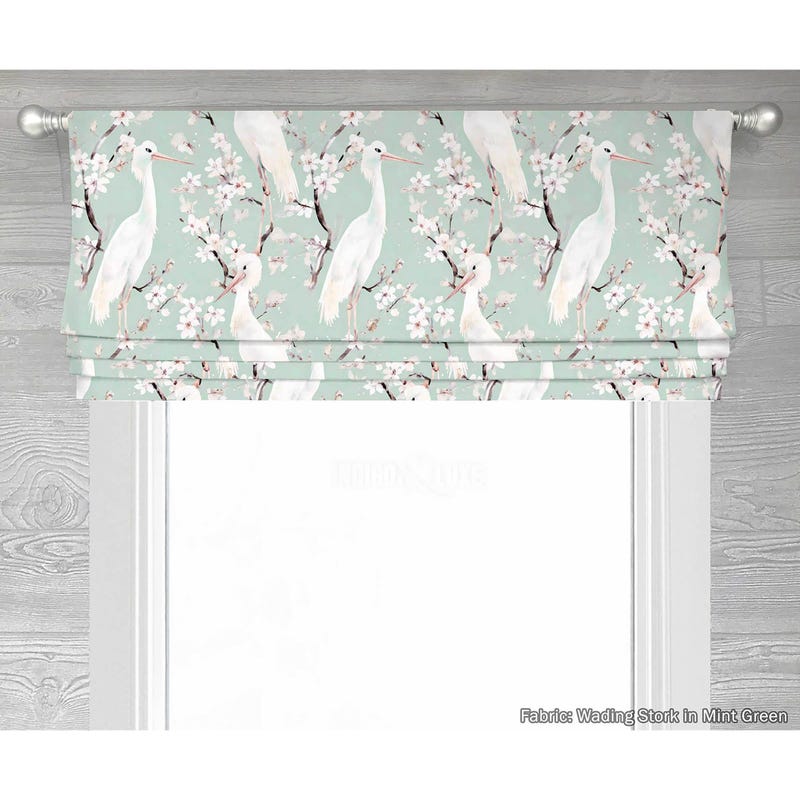 Mint Green Valance - Etsy