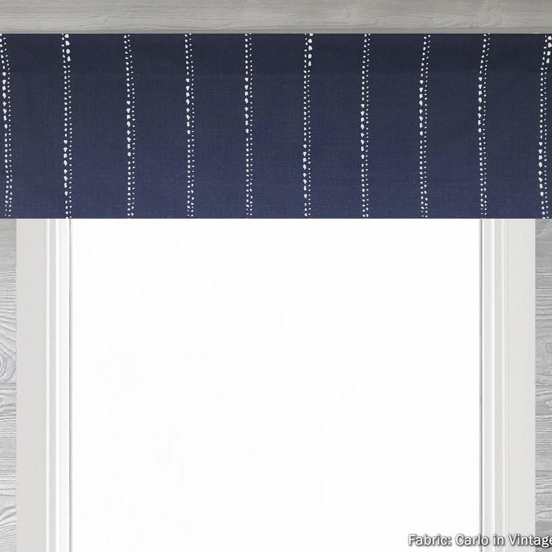 Striped Valance - Etsy