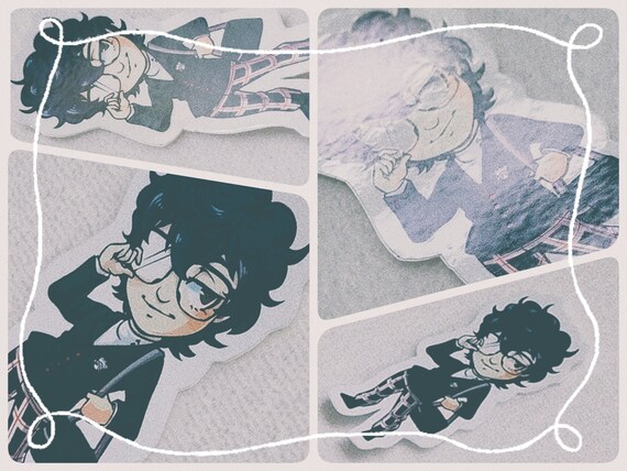 P5 Protagonist Sticker | Etsy