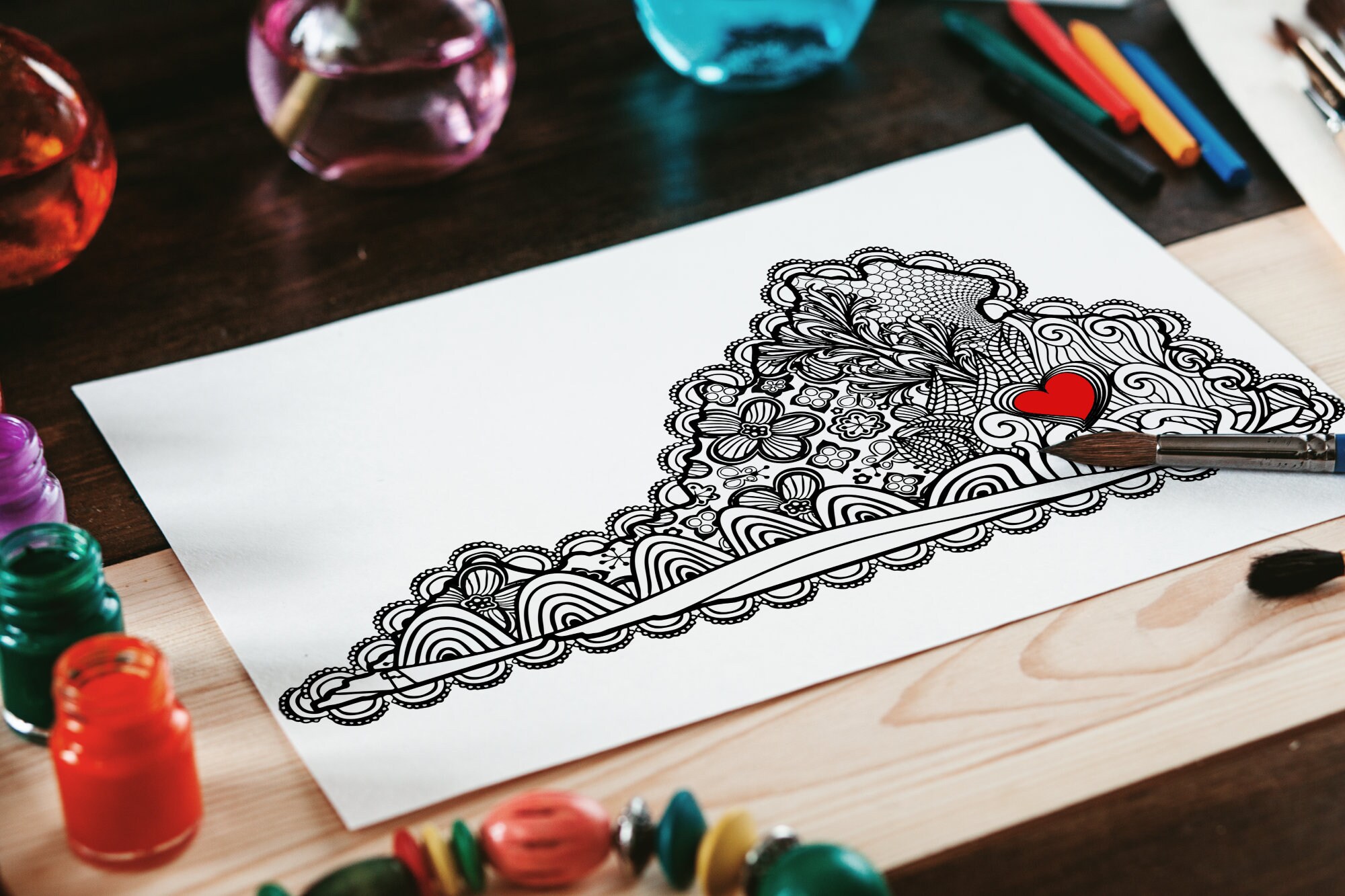 I Heart Virginia Richmond Coloring Page University of Richmond Virginia ...