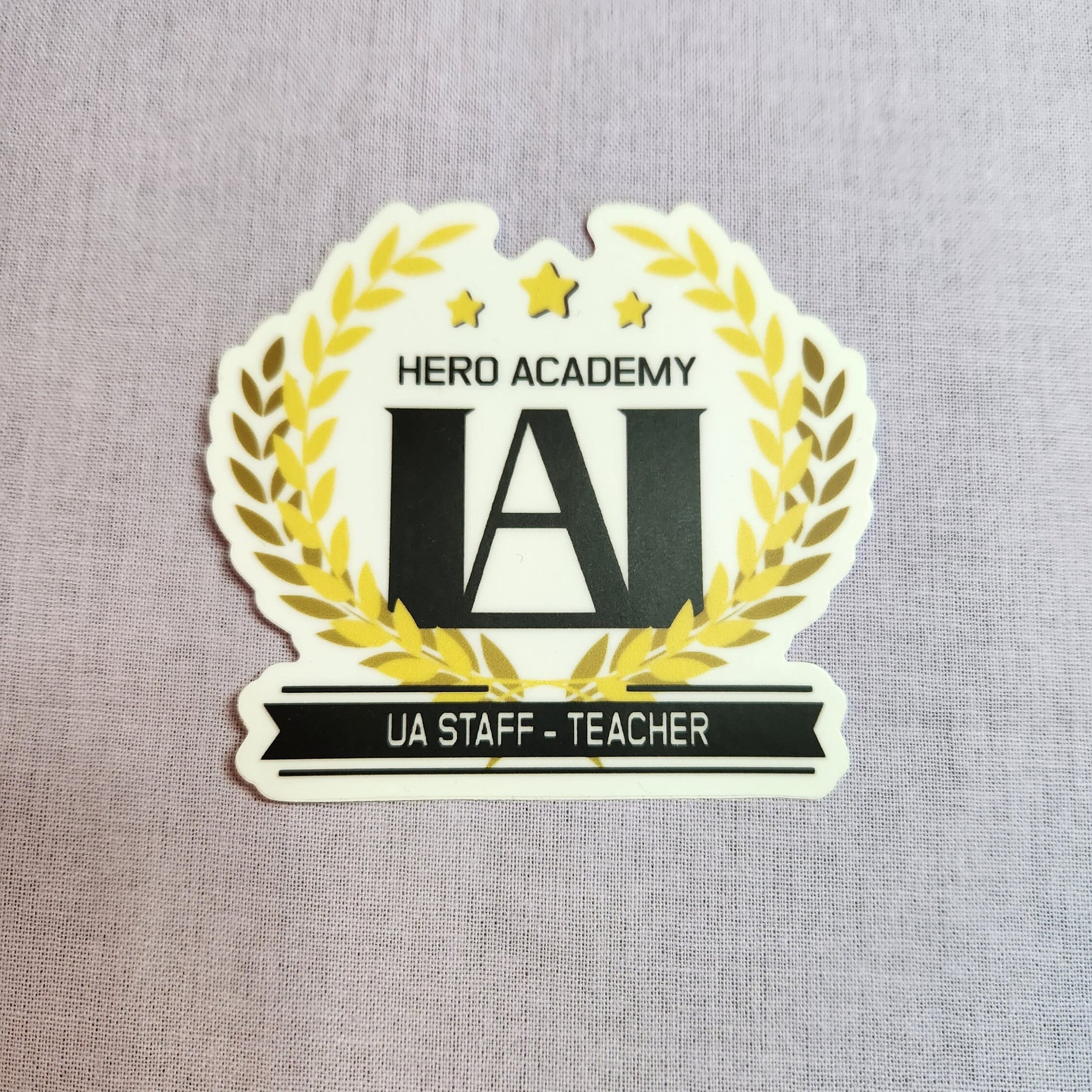 Myheroacademia Themed UA Logo Sticker - Etsy