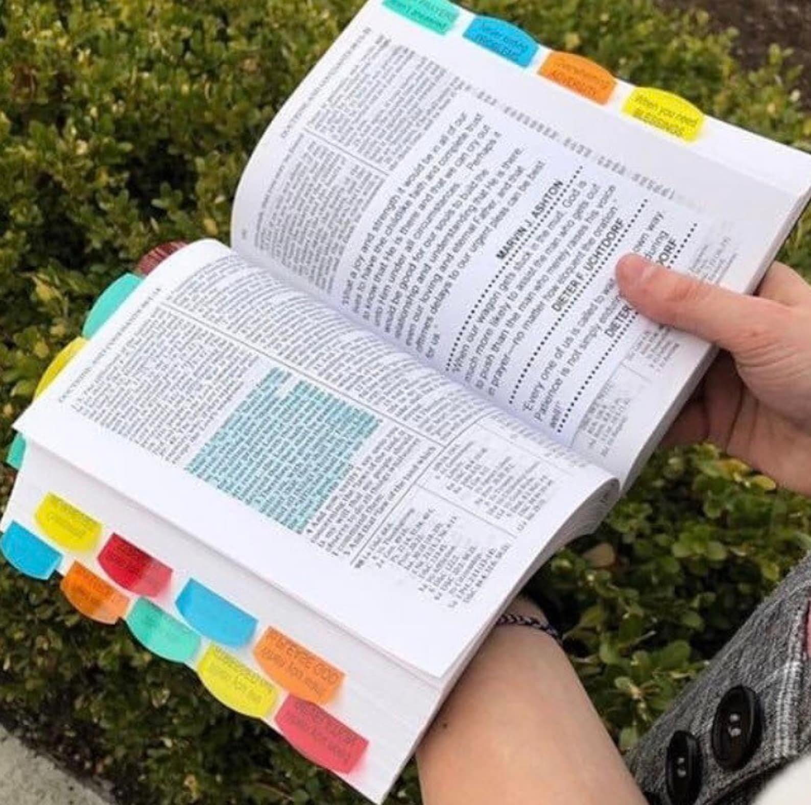 DIY Kit QUAD Topic Tab Set Book of Mormon, Doctrine and Covenants, Old ...