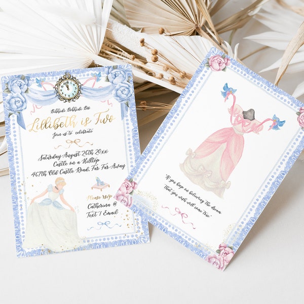 Cinderella Invitation - Etsy