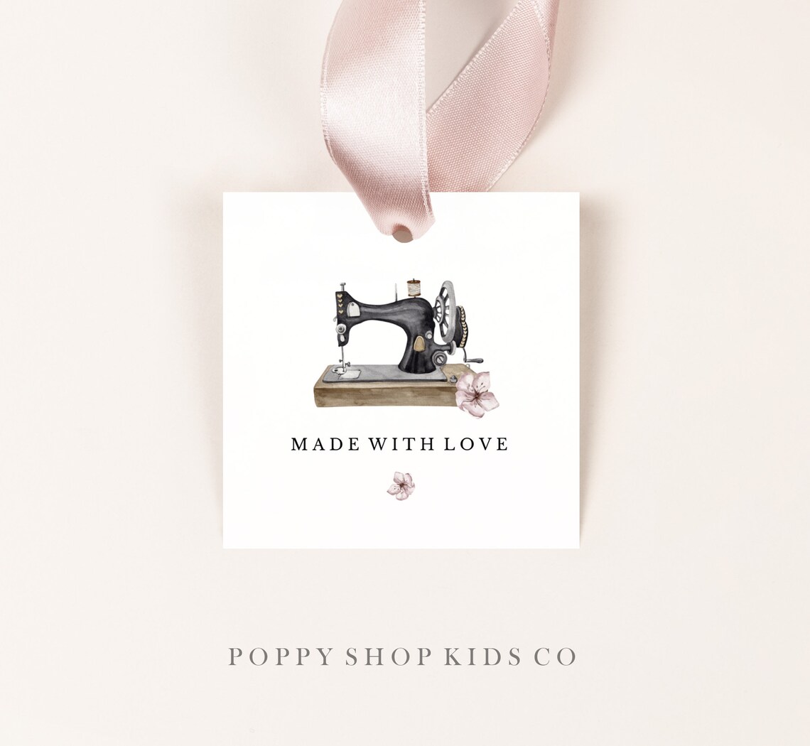 Handmade With Love Gift Tag Collection Fully Editable INSTANT - Etsy