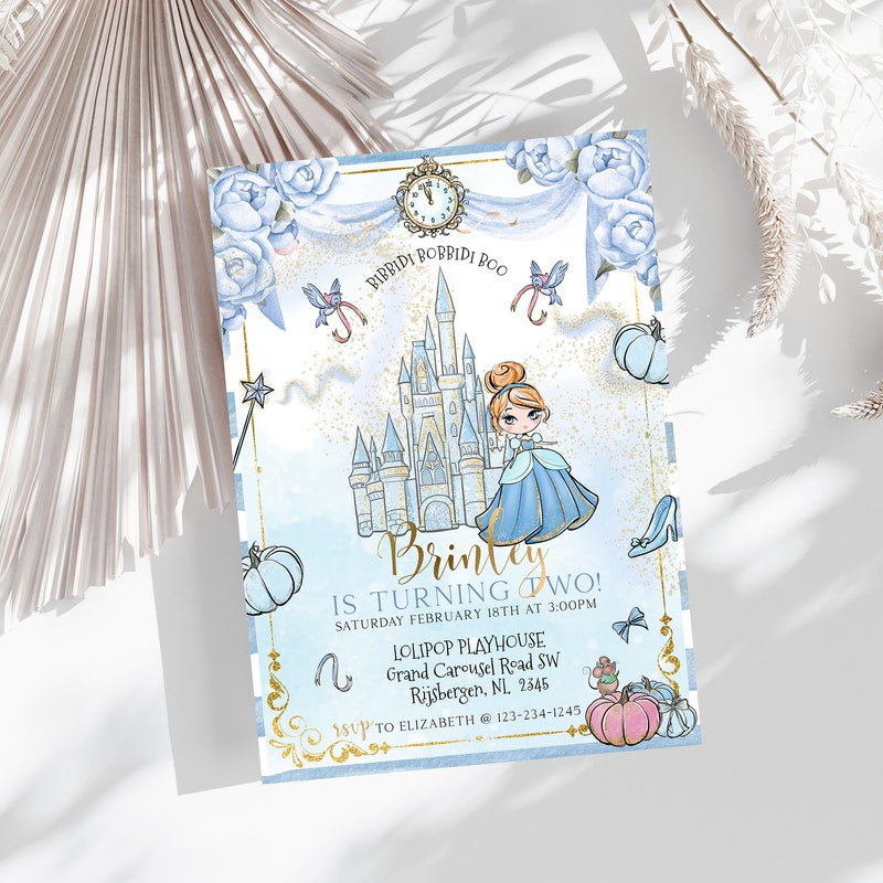 Cinderella Invitation - Etsy