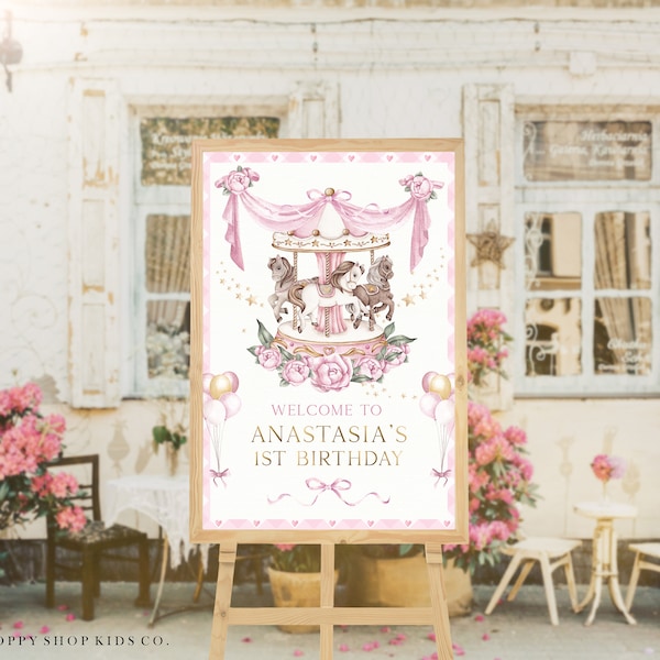 Carousel Birthday - Etsy