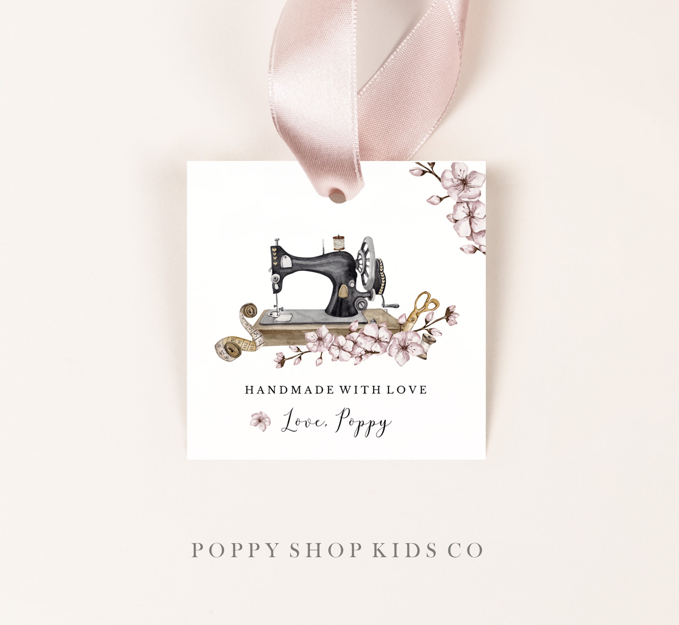 Handmade With Love Gift Tag Collection Fully Editable INSTANT | Etsy