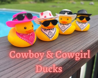 Knotty Barbie Ducks Custom Western Cowgirl Rubber Ducks With Dreadlocks ...