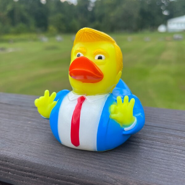 Trump Rubber Duck - Etsy