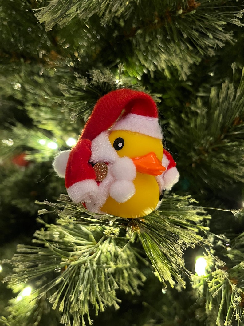 Santa Duck | Santa Suit Duck - Etsy