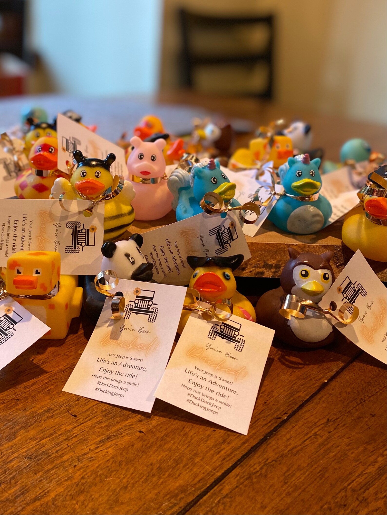 Customizable Ducking Tags set of 15 - Etsy