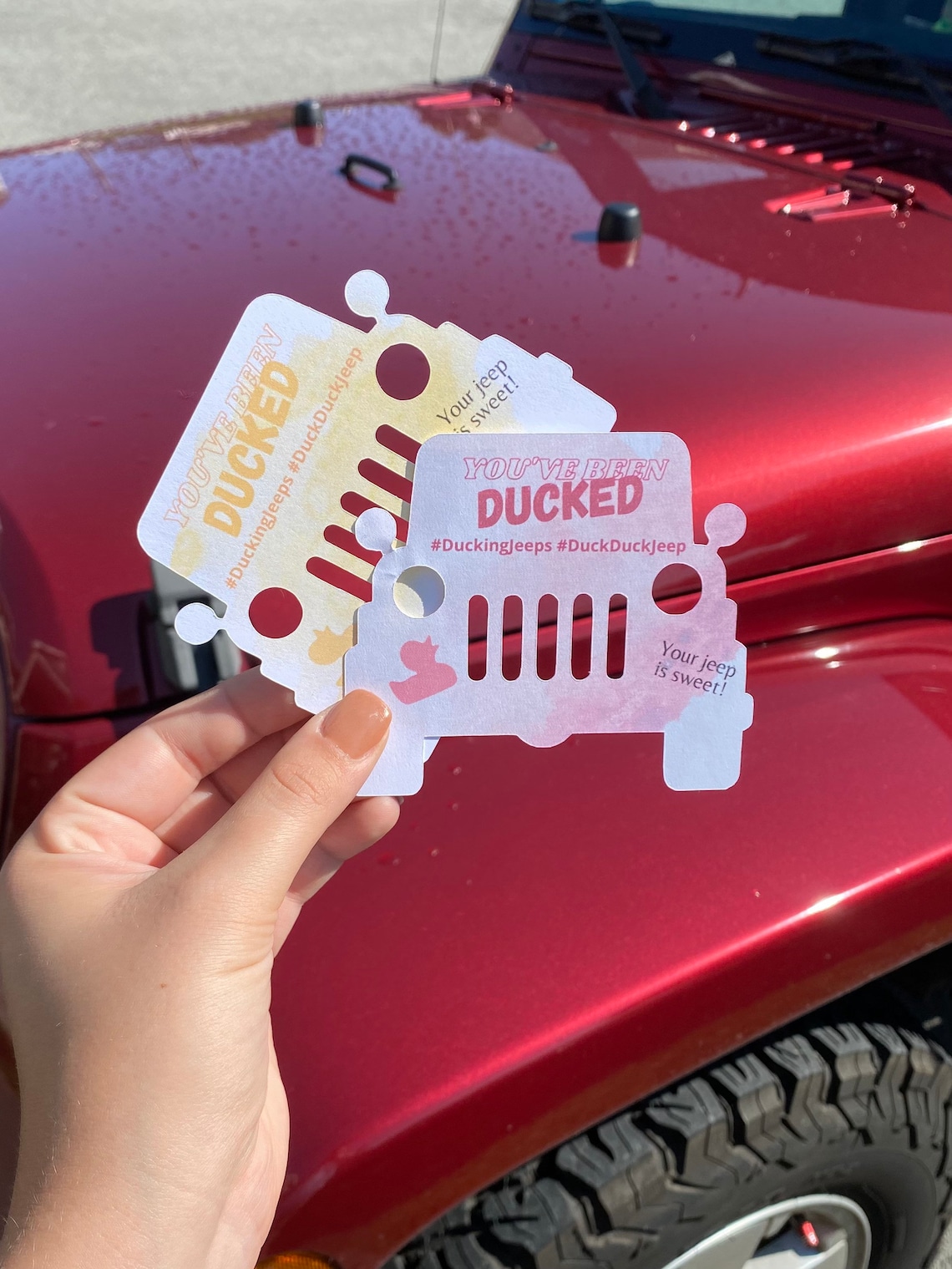 Cutout Ducking Tags - Etsy