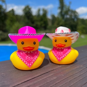 Cowboy Ducks | Cowgirl Ducks - Etsy