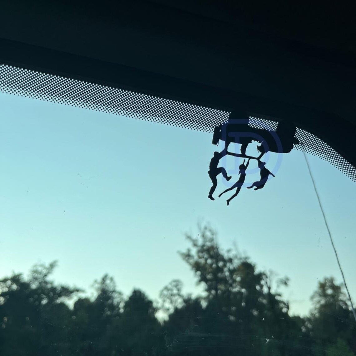 Hanging Off-road Easter-egg Sticker | Upside-down Off-road Easter-egg ...