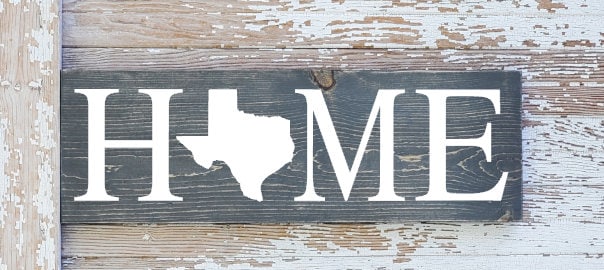 Texas Home Sign, Any State Home Sign, Rustic Home Sign,porch Sign,hand ...