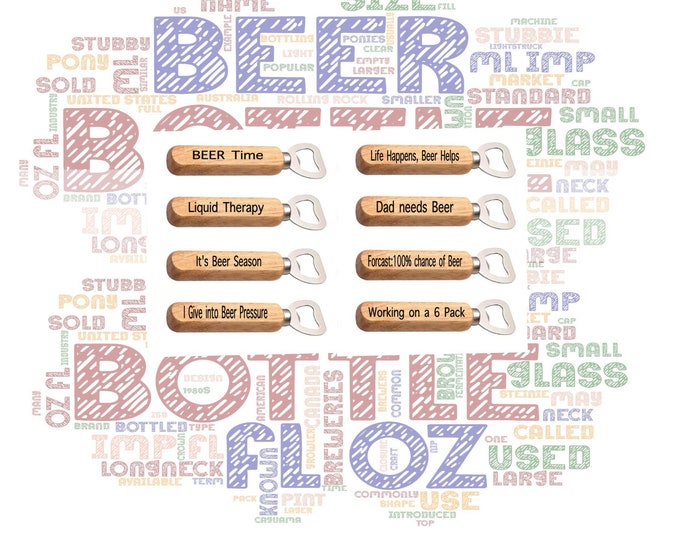 Bottle Opener Svg Bundle, Bottle Cap Opener,beer Lover Gifts, Funny ...