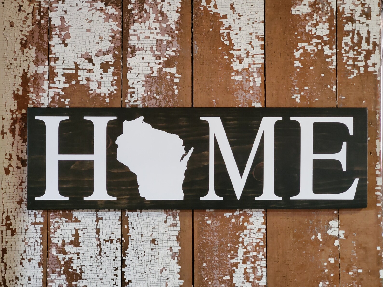 Wisconsin Home Sign Rustic Wisconsin Home Sign Rustic Home - Etsy