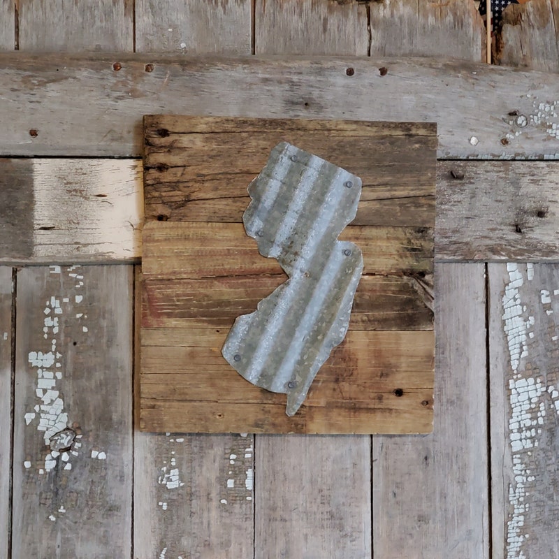 Corrugated Metal Sign - Etsy