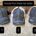 Distressed Minnesota Trucker Hat, Customize to Any State, Buffalo Plaid ...