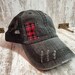 Distressed Minnesota Trucker Hat,any State Trucker Hat, Buffalo Plaid ...