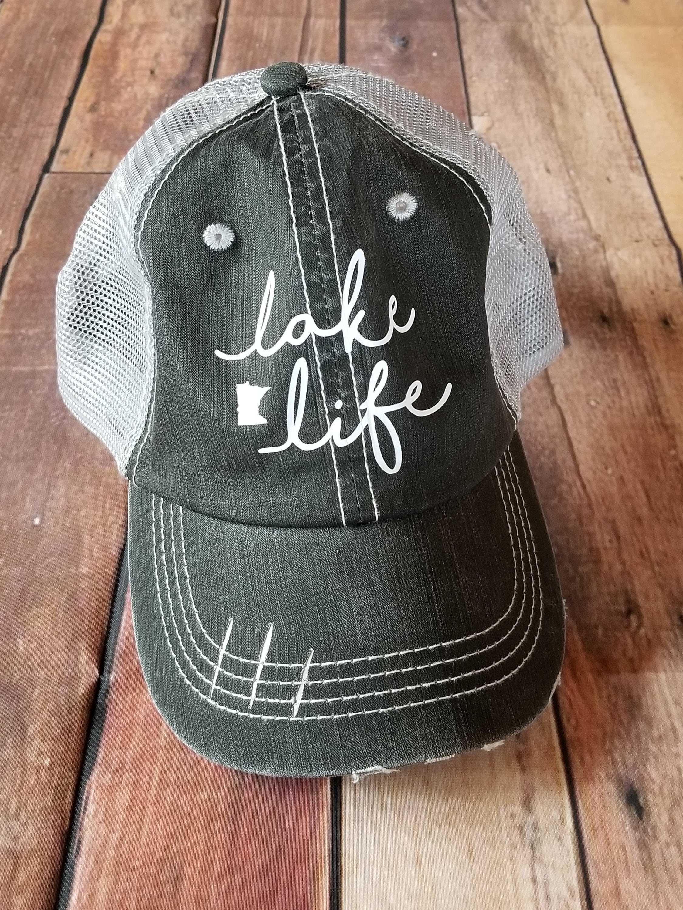 Lake Life, Lake Bum Trucker Hat for Women and Men, Unisex. Any State - Etsy