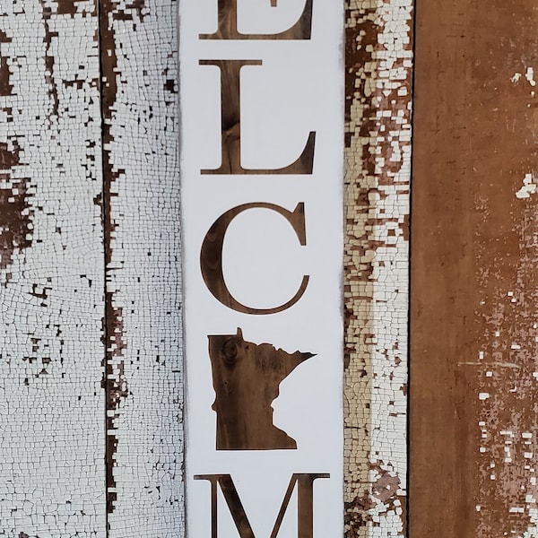 Minnesota Welcome Sign - Etsy