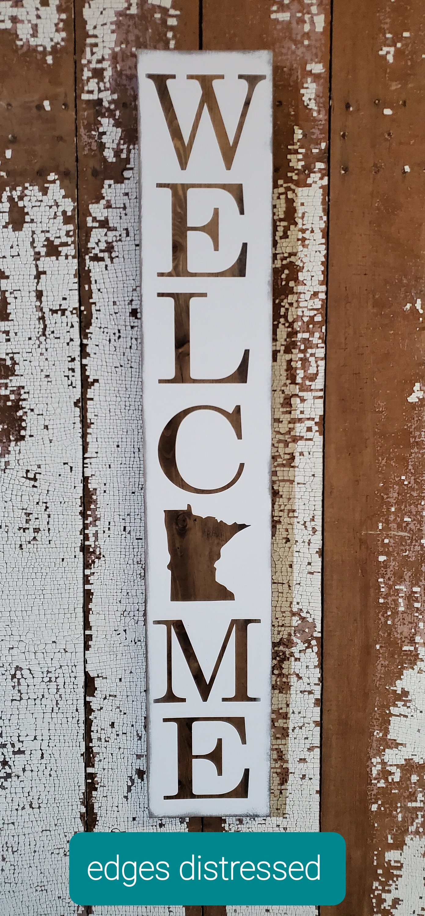 Minnesota Welcome Sign Any State Welcome Sign Any state HOME | Etsy