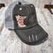 Distressed Minnesota Trucker Hat, Customize to Any State, Buffalo Plaid ...