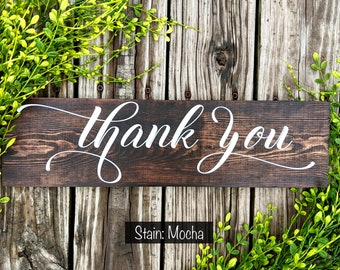 Thank You Photo Prop - Etsy
