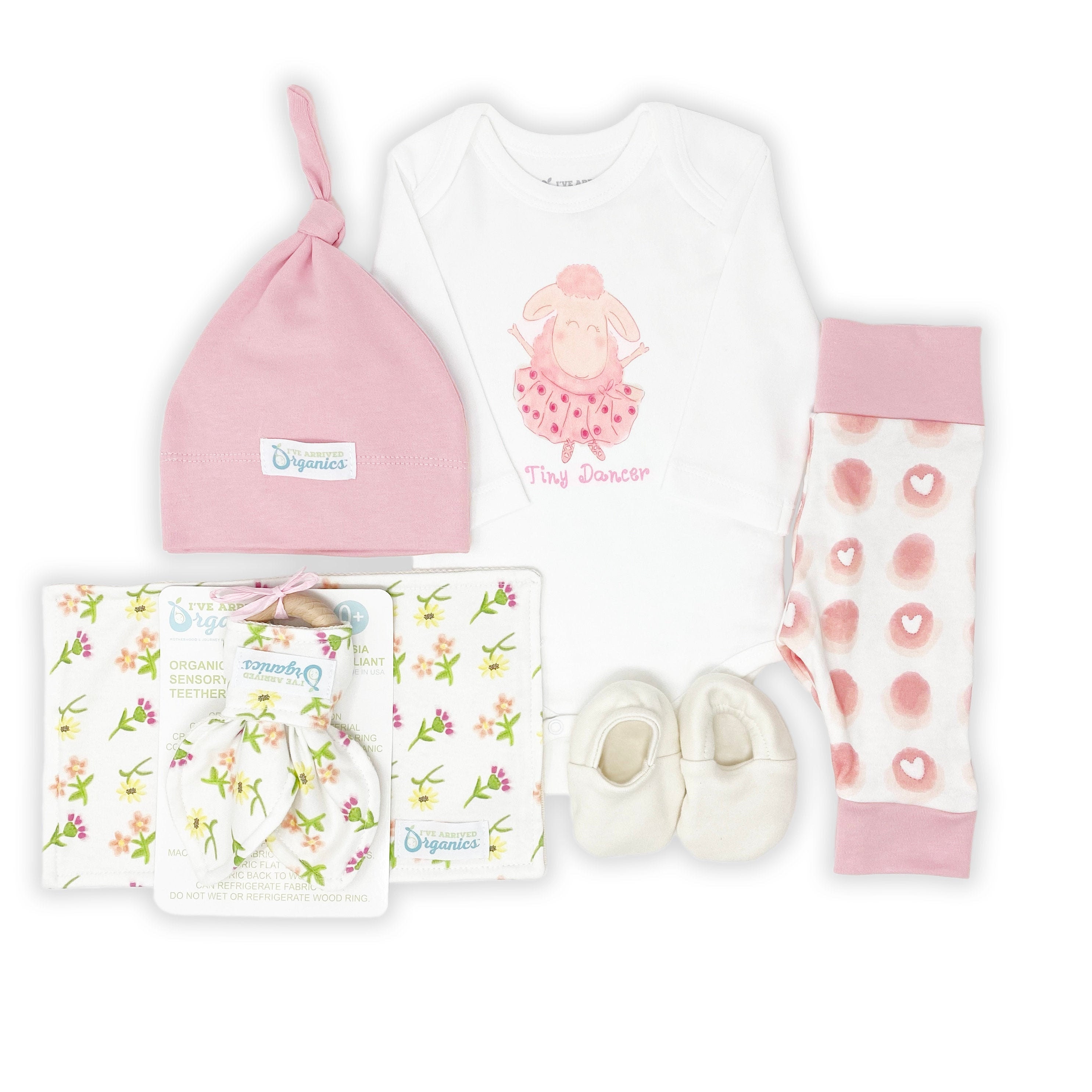 Baby Girl Gift Basket Organic Baby Clothes Ballerina Baby | Etsy