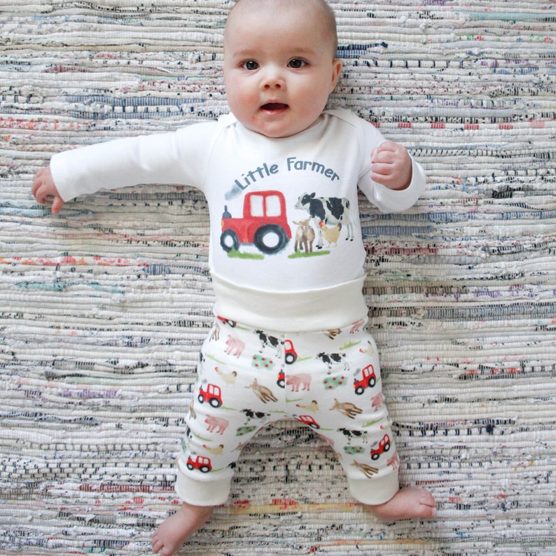 Organic Baby Clothes Little Farmer Organic Baby Wear Farm - Etsy