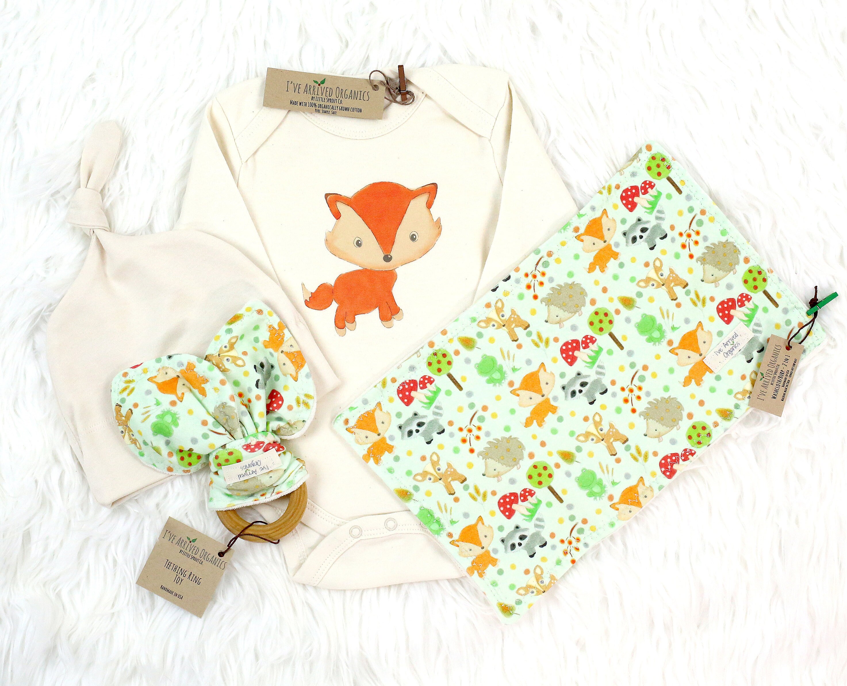 Gender Neutral Baby Organic Baby Clothes Woodland Fox - Etsy