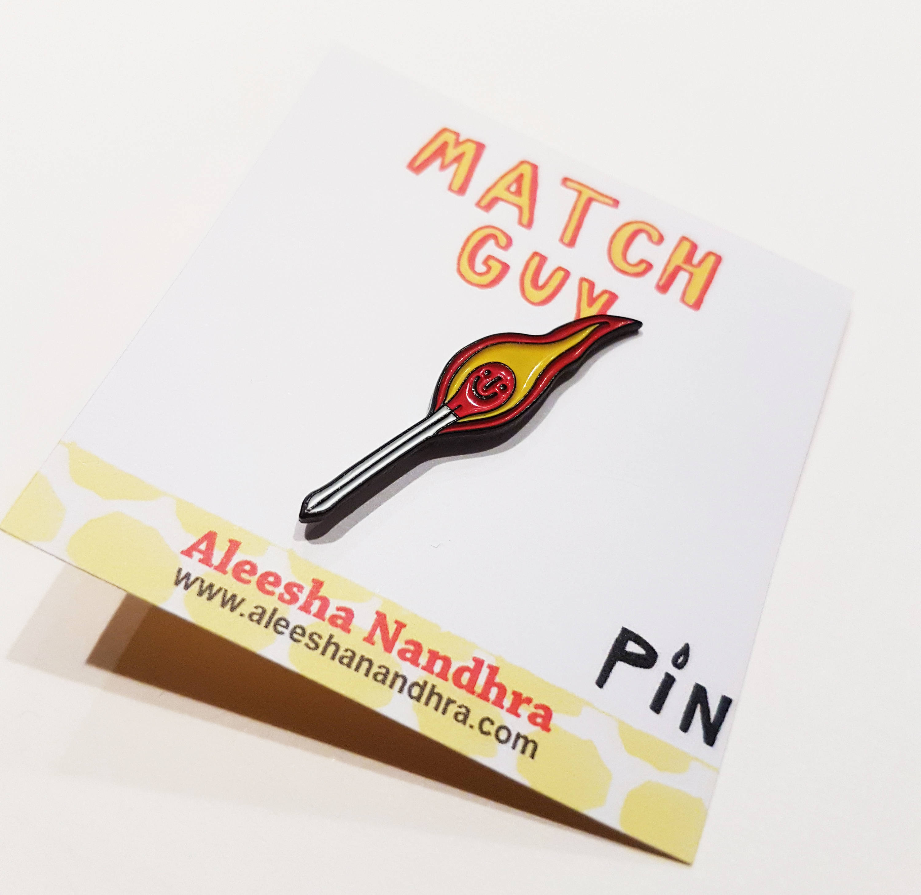 Match Guy Soft Enamel Pin - Etsy UK