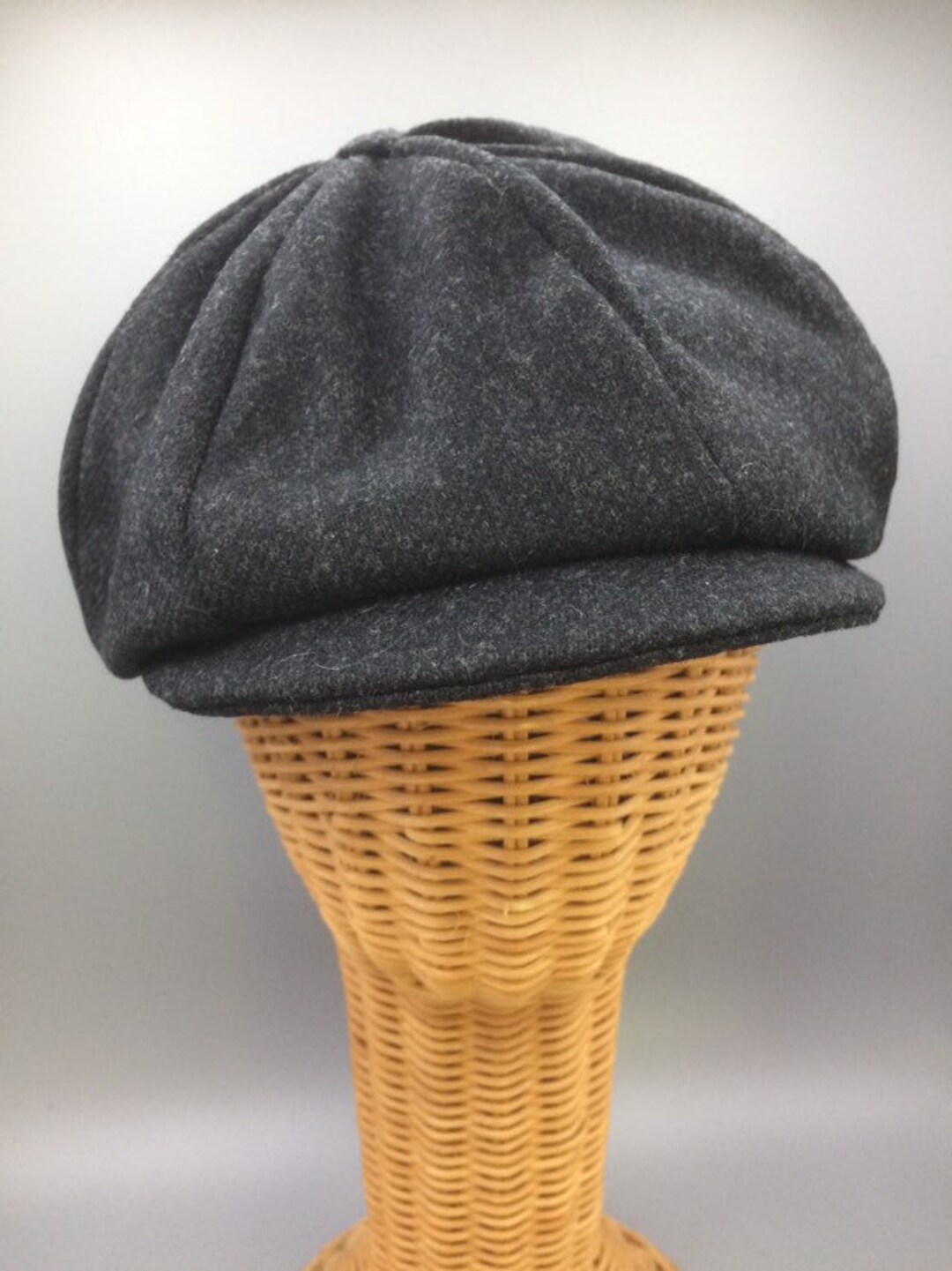 Wool Newsboy Cap - Etsy