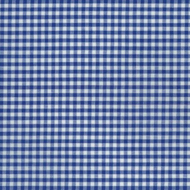Blue Gingham Fabric - Etsy