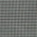 Black Gingham Fabric by the Half Yard, 1/8" Black and White Checked ...