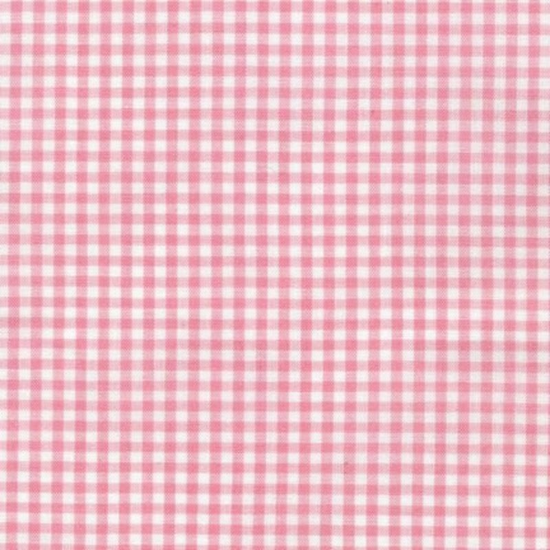 Pink Gingham Fabric - Etsy