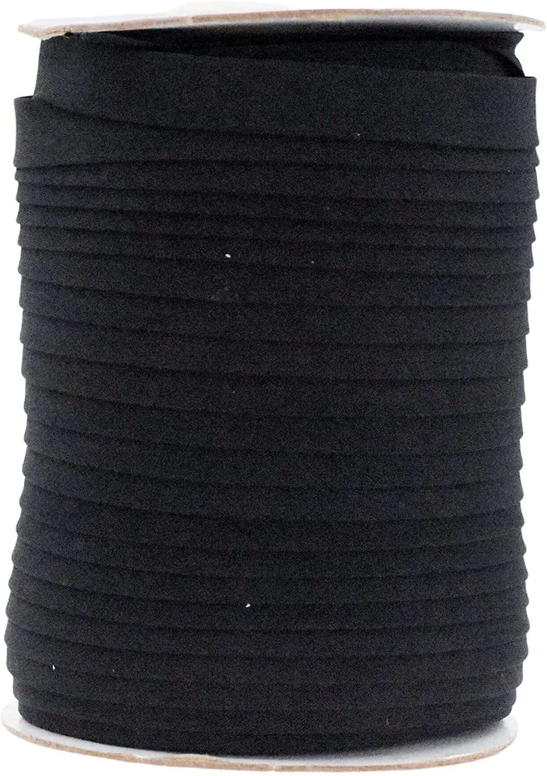 BLACK 1/2" Double Fold Bias Tape, Half Inch Wide Bias Tape Black, Trim ...