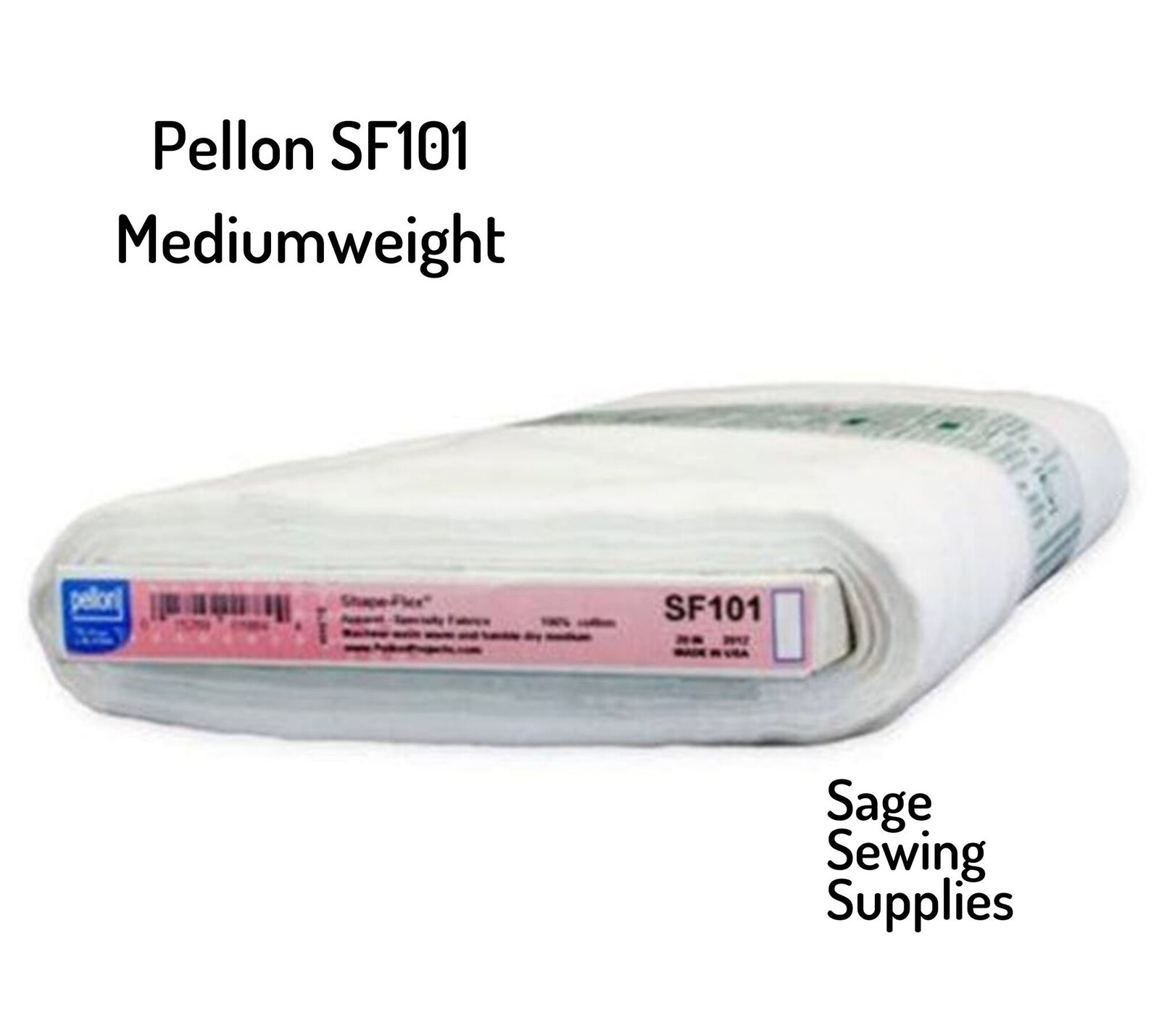 Pellon Shape Flex 101, Midweight Fusible Interfacing Sf101, Mid-weight ...