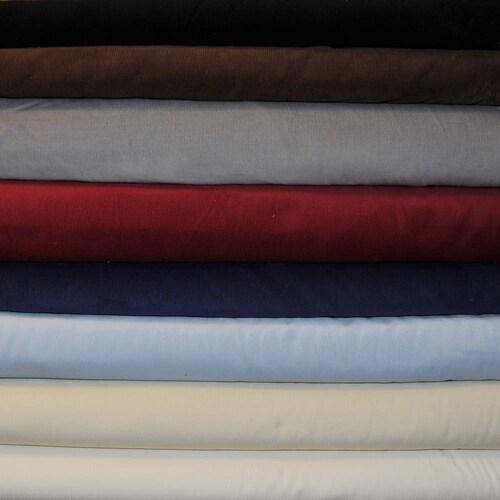 Cotton Corduroy Fabric Fine Wale Solid Fabric 50CM | Etsy Canada