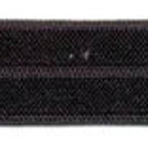5/8" Fold Over Elastic, White or Black FOE Elastic Sold by the Yard, 5/ ...