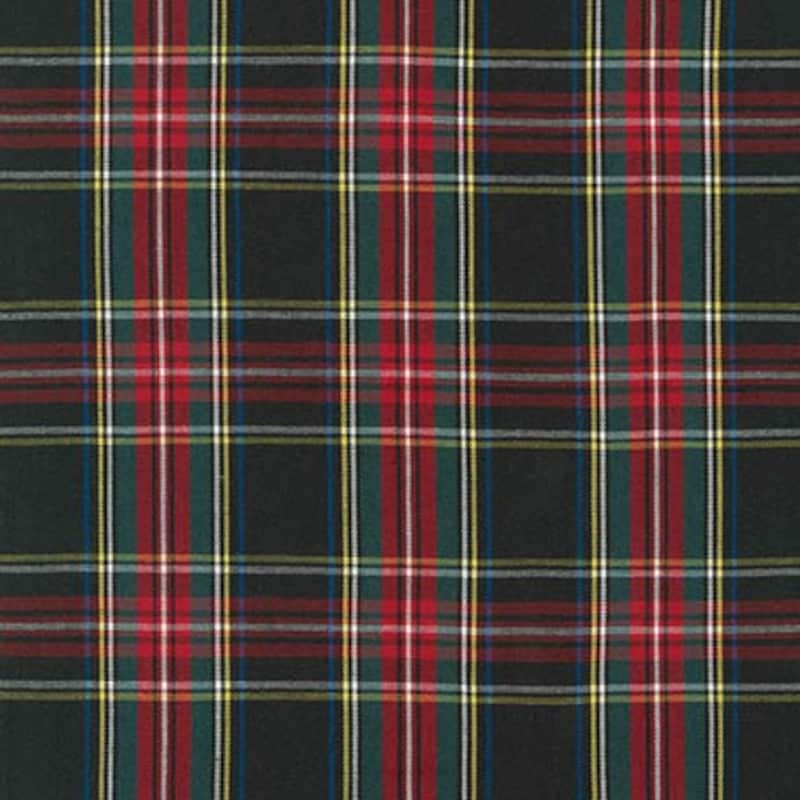 Red Plaid Fabric - Etsy