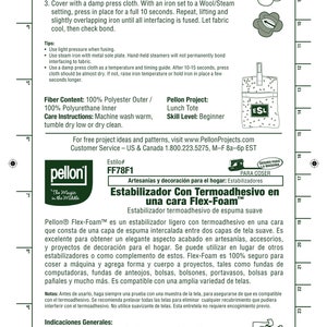 Peltex 71F Heavyweight 1 Sided Fusible Interfacing, 20 Wide Ultra Firm ...