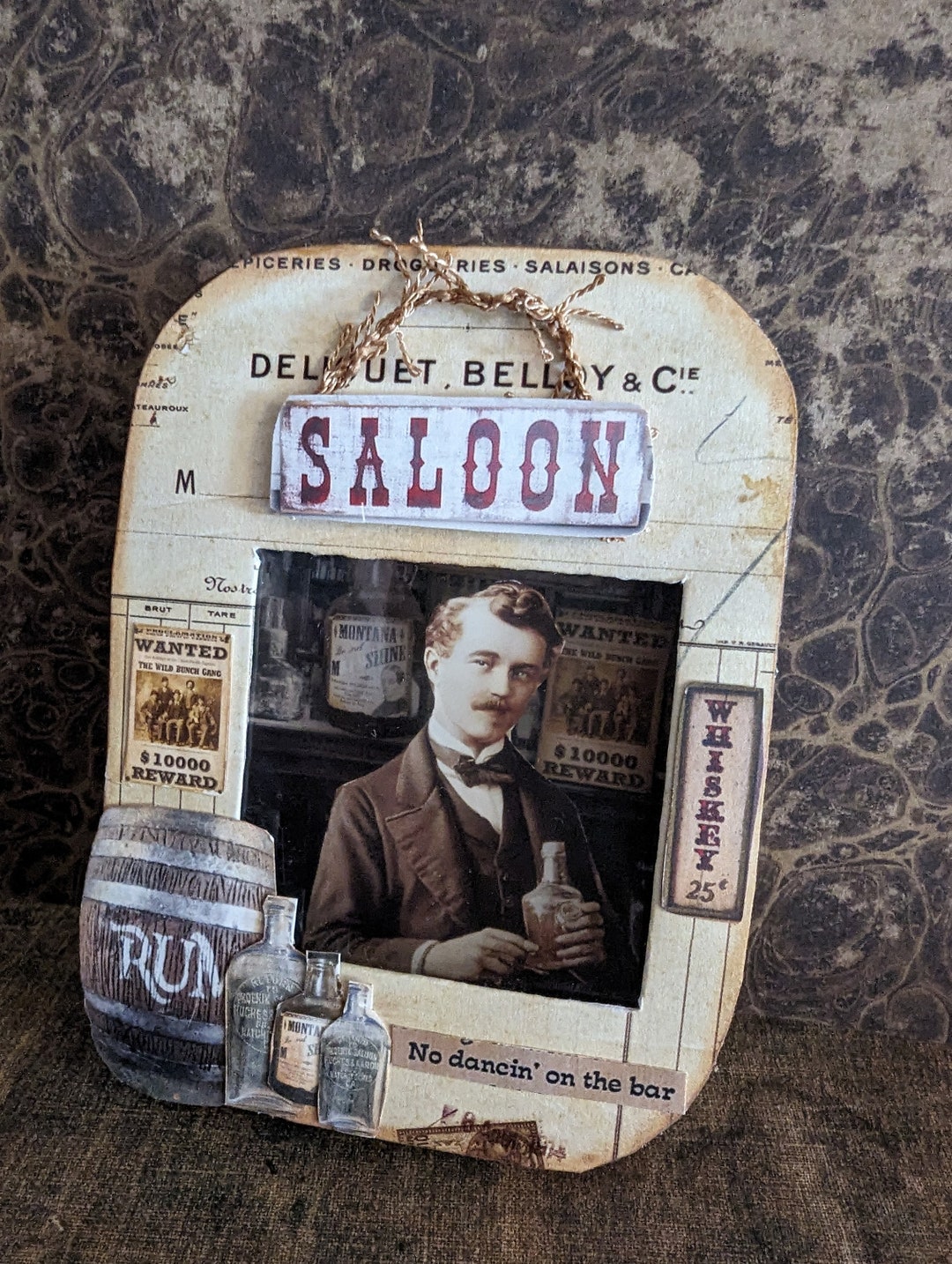 Unique Art With Altered Object, Tin Story Box, Handmade, One-of-a-kind ...