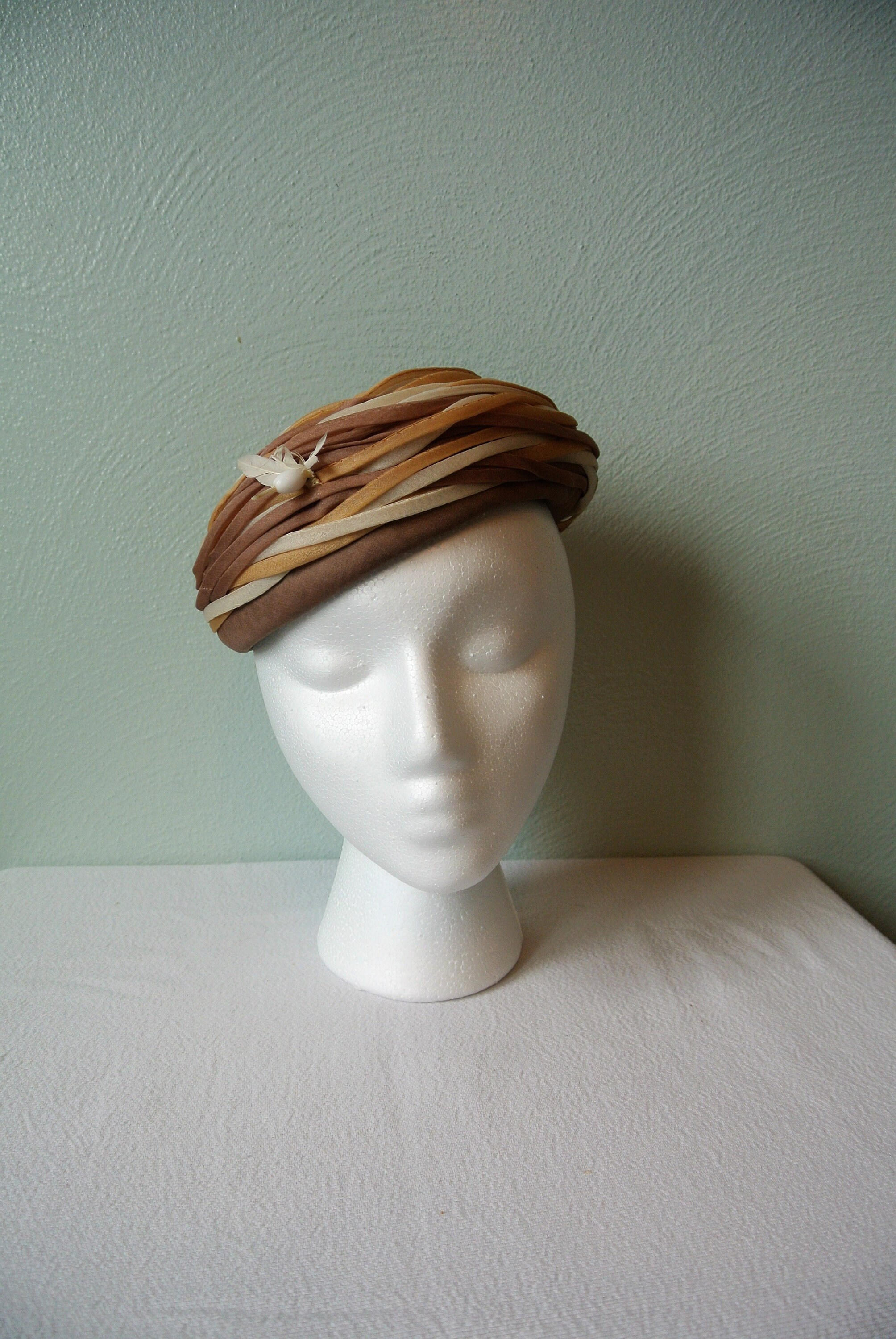 1950s Duby New York Hat Famous-barr Co. - Etsy