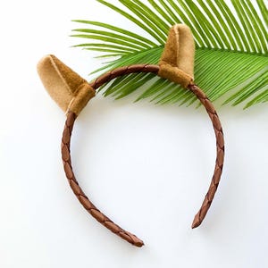 CHIPMUNK Squirrel EARS Headband, Copper and Tan, Woodland Party, Dress ...