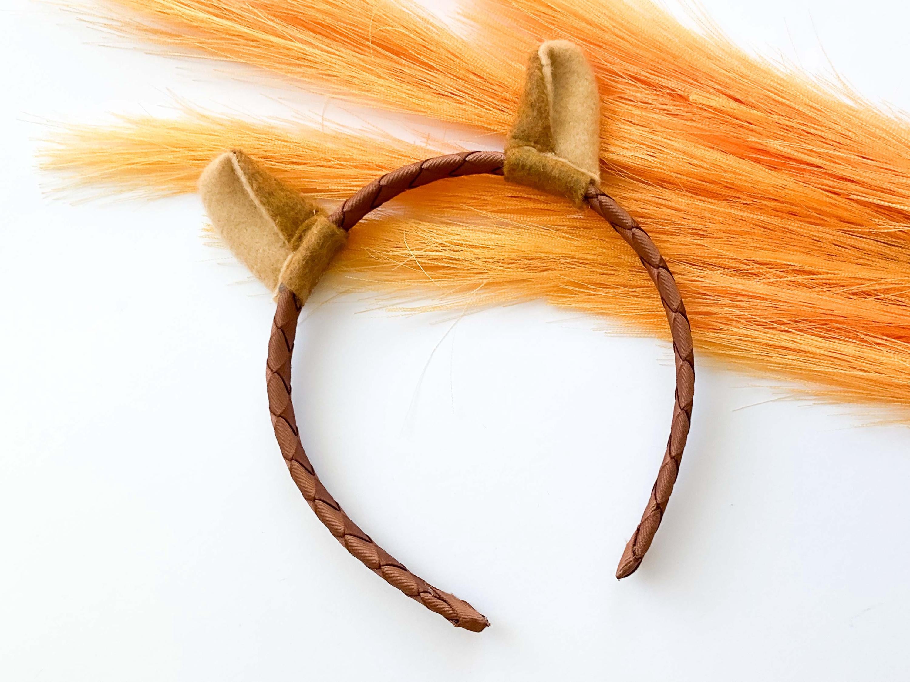 CHIPMUNK Squirrel EARS Headband, Copper and Tan, Woodland Party, Dress ...