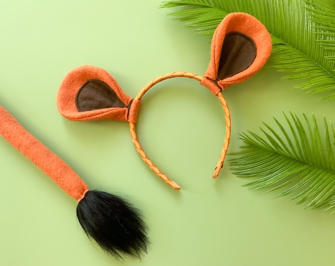 Wild Jungle Ear Headbands Safari Animals Theme Birthday Party Favors ...