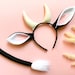 Black and White COW Costume Headband Ears And/or Tail Toddler - Etsy