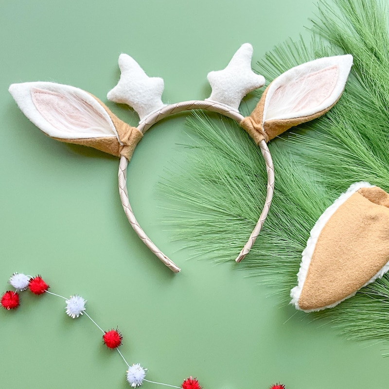 Reindeer Headband - Etsy